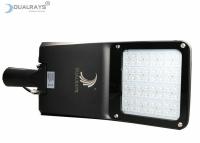 China 60W Outdoor LED Flat Street Lights 150W Metal Halid Lamp Equivalent for sale