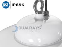 China Espaially For Food Industry NSF Certificated UFO High Bay Light IP69K IK10 200W for sale
