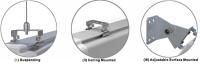 China DUALRAYS D5 LED Vapour Proof Light Fittings with Buckle Design End-cap Quick Convenient to Open and Relock for Wiring for sale