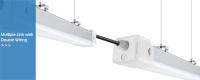 China Single or Double Wiring Linkable IP65 Waterproof Underground Parking Lot Light 5ft 60W LED Tri Proof Light Fixture for sale