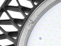 China Dualrays 200W HB5 LED Round High Bay Rod Mounting With 60° 90° 120° Beam Angle Optional for sale