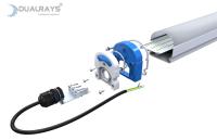 China EPISTAR LED Tri Proof Lamp 60W IP66 IK08 160LPW BOKE Underground Parking Warehouse for sale