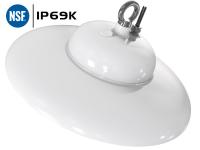 China CE RoHS IP66 High Brightness 200W UFO LED High Bay Light For Food Industry for sale