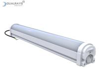 China Dualrays D2 Series 40W 4FT Full Plastic Housing LED Tri Proof Lamp 160LmW 5 Years Warranty for sale