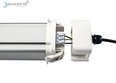 China Low Light Decay LED Tri Proof Light IP65 160LPW Polyester Powder Luminaire Coated for sale