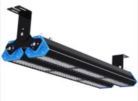 China DUALRAYS 3ft 150W HB6 IP66 140LPW Aluminium LED Linear Highbay for Warehouse Aisle with Microwave Sensor and 7 Years Guarantee for sale