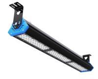 China DUALRAYS HB6 1ft 50W IP65 140LPW Aluminium LED Linear Highbay for Warehouse Aisle with 30W 3 Hours Emergency Function for sale
