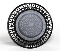 China SMD3030 UFO High Bay Light Die Castign Al Black Shell Corrosive Resistant Powder Coated for sale