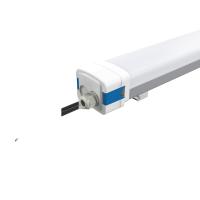 China IK10 IP65 2ft 20W Waterpoof Tube Garage Lamp Fixture LED Triproof Light with Daylight Sensor Microwave Sensor Optional for sale