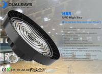 China HB3 UFO High Bay Light 100W Non Isolated Driver Die Casting Aluminum for sale