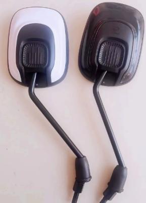 China HSJ00010 model motorcycle rearview mirror compatible with Honda Yamaha Suzuki side mirror for sale