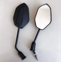 China HSJ00019 model motorcycle rearview mirror side mirror compatible with Honda Yamaha Suzuki for sale