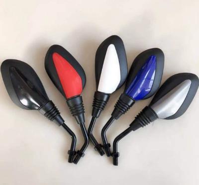 China HSJ00041 model rearview mirror compatible with Honda Yamaha Suzuki motorcycles as a durable accessory for sale