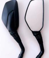 China HSJ00050 model rearview mirror compatible with Honda Yamaha Suzuki motorcycles as a durable accessory for sale