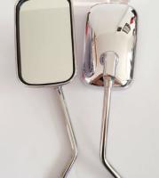 China HSJ00074 model rearview mirror compatible with Honda Yamaha Suzuki motorcycles universal fit side mirror for sale