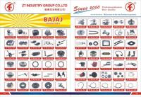 China Bajaj Models Motorcycle Accessories Catalog - Premium Motorcycle Spare Parts for Bajaj Bikes for sale