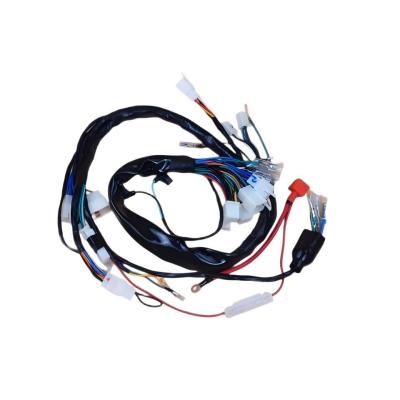 China Wear Resistant CG125 Motorcycle Electrical Parts Electrical Harness Assembly PVC Insulation for sale