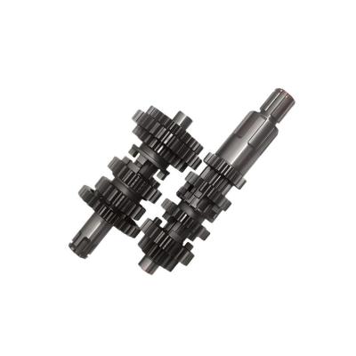 China CG125 motorcycle five-speed main and secondary shaft assembly 147mm 5-gear transmission shaft for sale