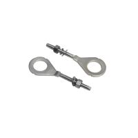 China CG125 Motorcycle Chain Adjuster 2-Piece Rear Swingarm Chain Tensioner for sale