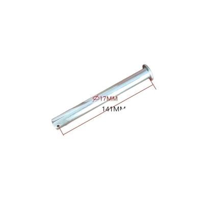 China CG125 Motorcycle Main Stand Shaft 40Cr Alloy Steel Main Support Pivot for sale