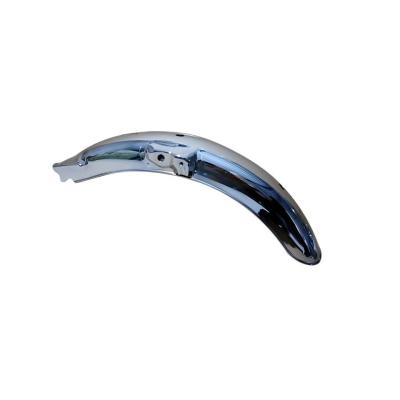 China CG125 rear mudguard, glossy chrome curved water deflector, compatible with 125 pushrod engine rear wheel mudguard for sale