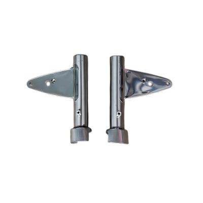 China CG125 Headlight Bracket Chrome Metal Front Lamp Mount Suitable for 125 Top Rod Motorcycle Headlight Fixing Mount for sale