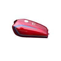 China CG125 Motorcycle Fuel Tank Glossy Red Classic Style Approximately 12L for sale