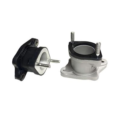 China CG125 Carburettor Interface Motorcycle Intake Manifold Rubber Sleeve Mounting Base for sale