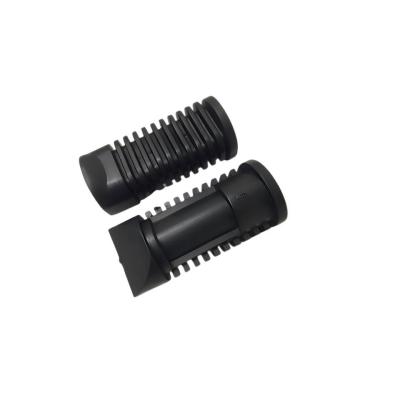 China CG125 motorcycle foot pedal rubber sleeve, non-slip rubber cover, suitable for 125 top rod front and rear foot pedal parts for sale