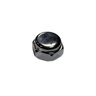 China CG125 motorcycle tristar nuts chrome - plated cover nuts to fit the 125 top rod locomotive steering parts for sale