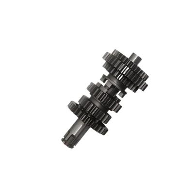 China CG125 motorcycle gearbox sub-shaft multi-gear shaft is adapted to the 125 jacking rod machine gearbox components for sale