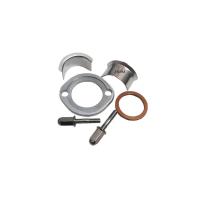 China CG125 Motorcycle Exhaust Pipe Fitting Set Interface Gasket Collar Bolt Rust Resistant for sale