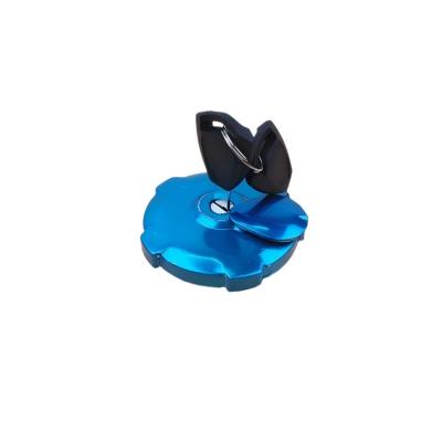 China CG125 Motorcycle Fuel Tank Lock Aluminum Alloy Fuel Tank Cover Anti Collision for sale