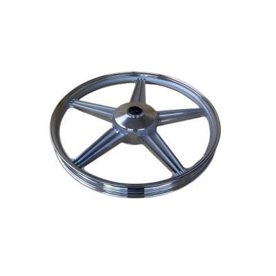 China CG125 Motorcycle Aluminum Wheel 1.4X18 Five Star Motorcycle Wheel Hub for sale