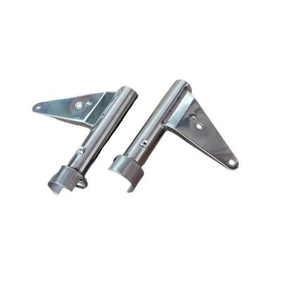 China CG125 motorcycle headlight bracket chrome-plated metal headlight bracket is adapted to the rod jacking machine parts for sale