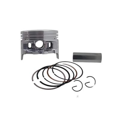 China High Strength Steel CG125 Motorcycle Piston Set With Piston Ring Piston Pin for sale