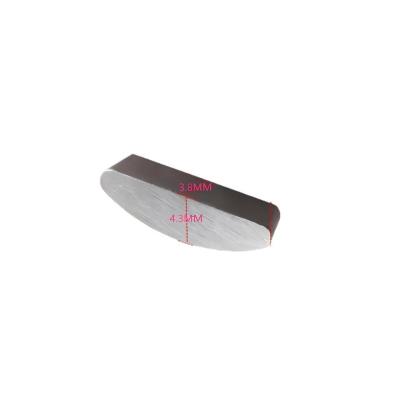 China Steel CG125 Motorcycle Accessories Motorcycle Crankshaft Pin Key 13.7×4.3×3.8MM for sale