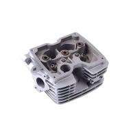 China CG125 motorcycle square head cylinder with valve seat ring conduit engine cylinder core components for sale