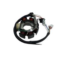 China YBR125 Motorcycle Magneto Coil Assembly Power Generation Ignition Dual Function Unit for sale