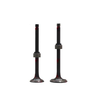 China Anti Rust YBR125 Motorcycle Parts Motorcycle Valve 63.5MM/64.5MM Total Length for sale