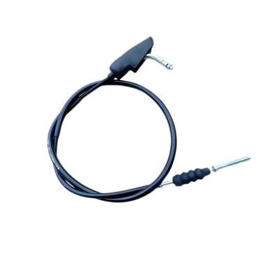 China YBR125 Motorcycle Front Brake Line 1140MM High Carbon Steel Core Brake Control Line for sale