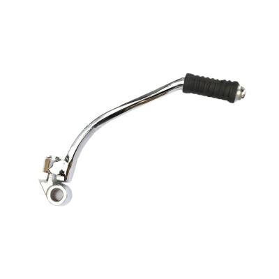 China YBR125 Motorcycle Kick Start Lever Chromed Non Slip Foot Start Control Parts for sale