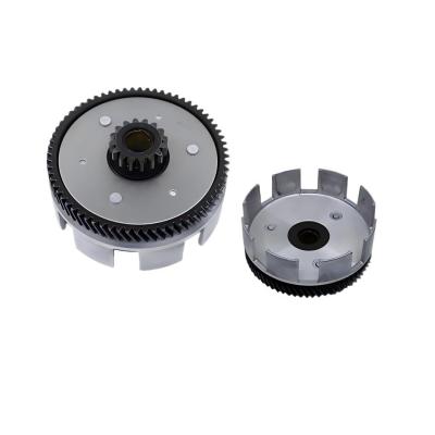 China High Hardness YBR125 Motorcycle Clutch Large Gear Assembly Wear Resistance for sale
