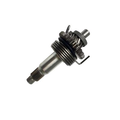 China High Hardness YBR125 Motorcycle Spare Parts Start Shaft Assembly for sale
