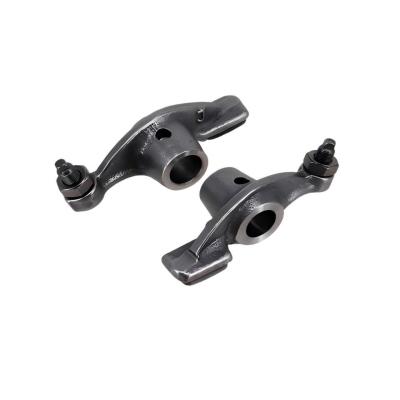 China YBR125 Motorcycle Rocker Arm Assembly With Two Cast Steel Valve Drive Parts for sale
