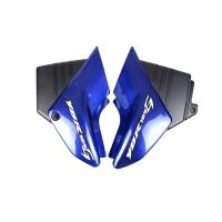 China YBR125 Motorcycle Side Cover Blue ABS Side Cover Decorative Suit High Gloss Painted for sale