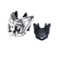 China YBR125 Motorcycle Headlight Assembly Dual Light Source High Concentration for sale