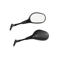 China ABS Plastic YBR125 Motorcycle Rearview Mirror High Definition Anti Glare Anti Scratch for sale