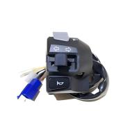China YBR125 motorcycle left and right switch assembly left combination switch + right single throttle line switch for sale