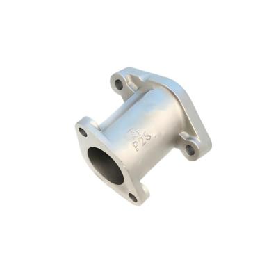 China Corrosion Resistant YBR125 Motorcycle Carburetor Interface Engine Carburetor Intake Manifold for sale